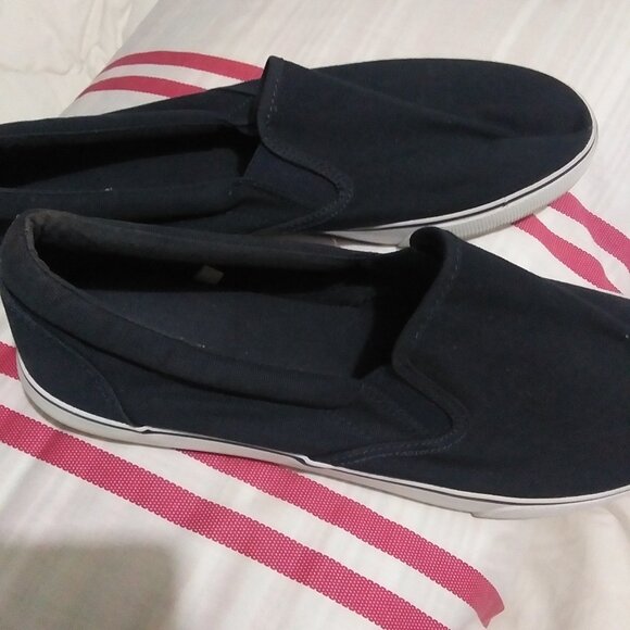 Goodfellow & Co | Shoes | Mens Goodfellow Co Navy Blue Slide On Shoes ...